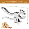 Fkszll 2026 New Heavy Duty Nut Crackers for All Nuts Zinc Alloy ...