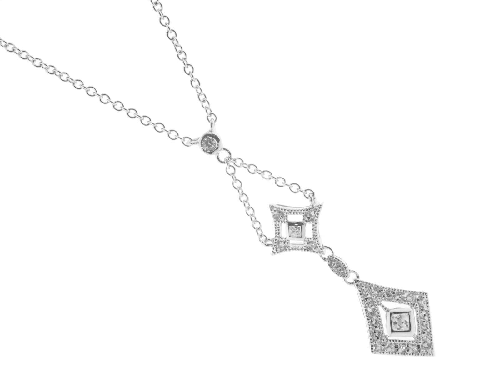Net Silver - Antique Queen Victoria Rhodium Sterling Silver Cubic ...