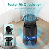 Air Purifier Fan for Home Large Rooms Up to 2500 Sq.Ft Smart WiFi Air ...