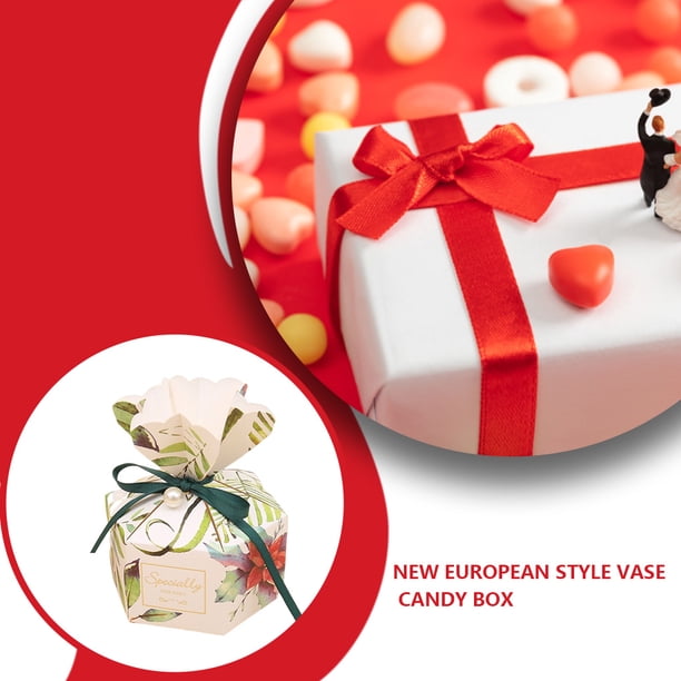 European Style Wedding Candy Paper Cupcake Boxes Box Party Favor Gift ...