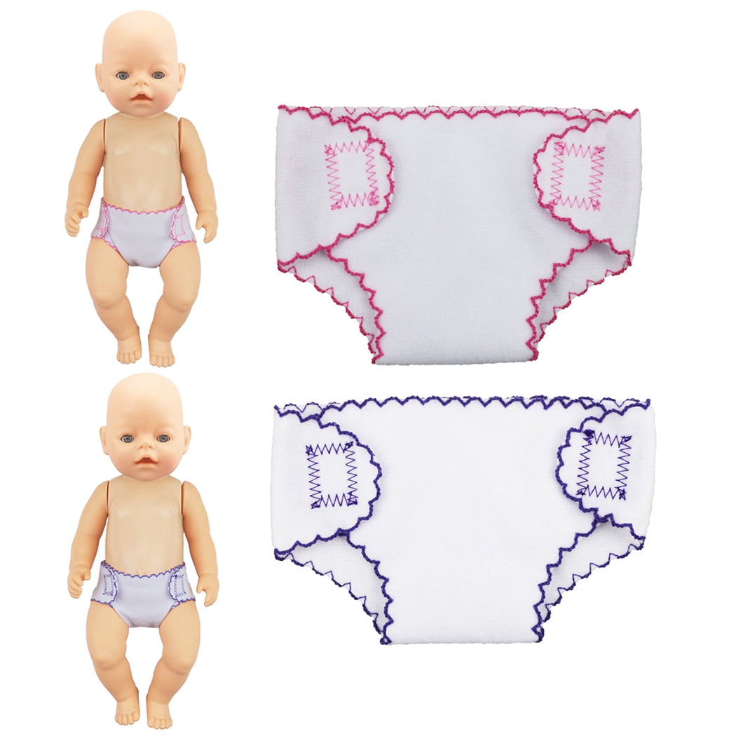 Click here for Nobrand 2pcs Doll Diaper Cute Creative Doll Underw... prices