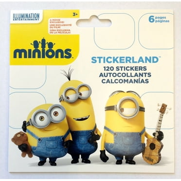 Despicable Me Minions Sticker Sheets, 4ct - Walmart.com