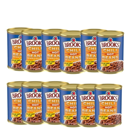 Brooks Hot Chili Bean - no. 10 can, 6 cans per case - Walmart.com