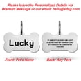 Personalized Dog Tag, Bone Shaped Dog Tags for Dogs, Stainless Steel ...