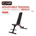CAP Multi Purpose (Foldable) Utility FID Weight Bench - Walmart.com