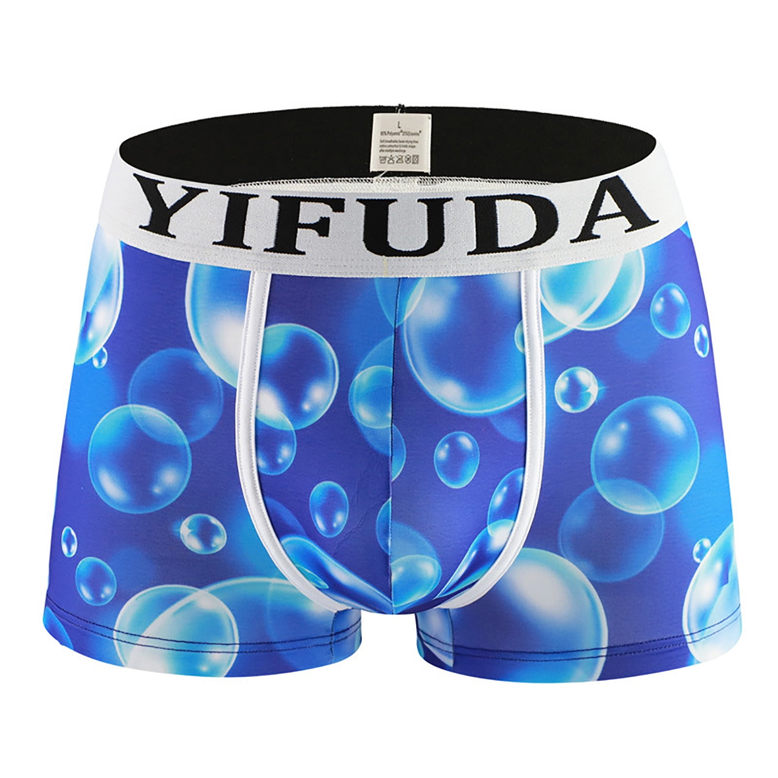Honeeladyy Men's Summer Thin Transparent Ice Silk Boxers Soft ...