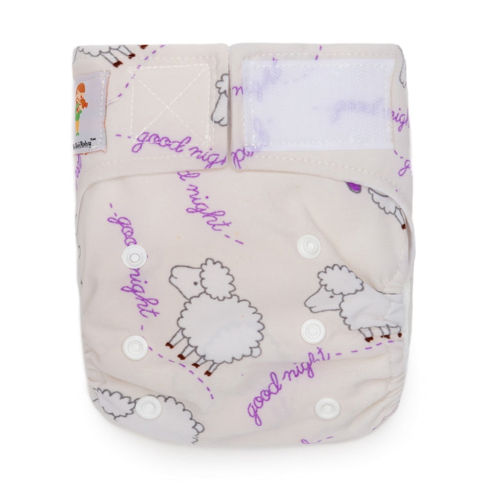 Kawaii Baby Newborn Reusable Cloth Diaper 6 - 22 Lb. 2 Microfiber ...
