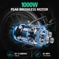 Electric Dirt Bike for Adults 500W 48V 15AH 28MPH 40Miles Long Range 7 ...