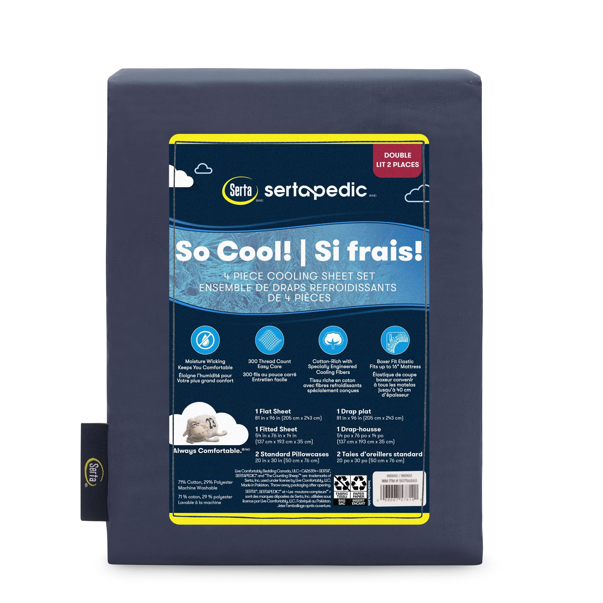 Click here for Serta Cool Ss Q Bu prices