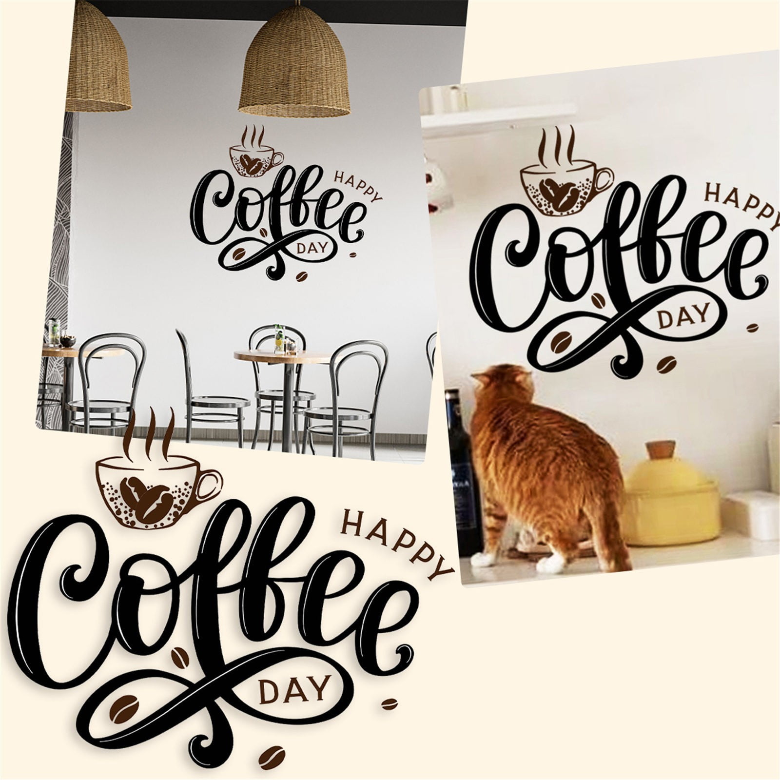Coffee Shop Vinyl Wall Art