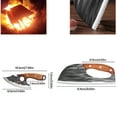 Hand Forged Kitchen Knife, Premium Hand-Forged Chef's Knife & Cleaver ...