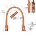 2pcs PU Replacement Handles Straps Handbags Lady Shoulder Bag Strap ...