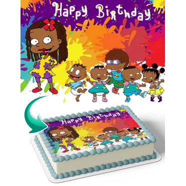 Bubble Guppies BG Edible Image Cake Topper Personalized Birthday Sheet ...