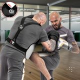 "RDX TKD Chest Guard MMA Body Protector – Reversible Black/White Rib ...