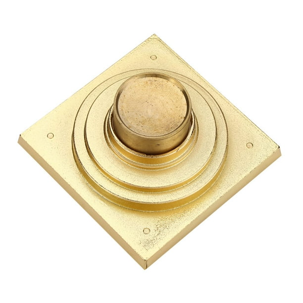 Drenaje de piso Ecomeon Cuadrado de Latón Antiguo Con Filtro de Tamiz | Walmart en línea