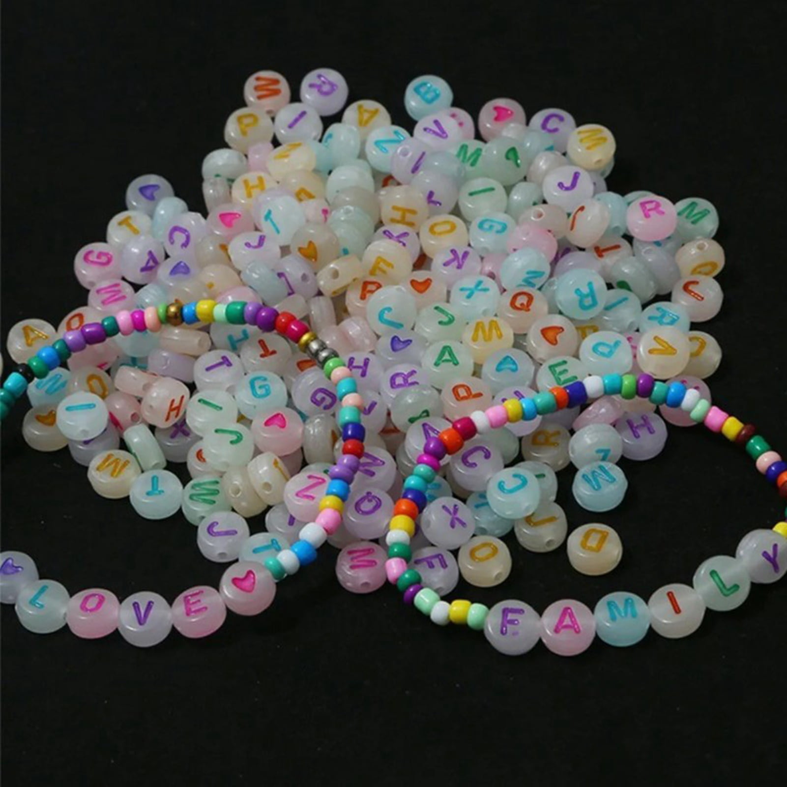 Click here for Dewin Colored Letter Beads 600 Pcs Alphabet Beads... prices