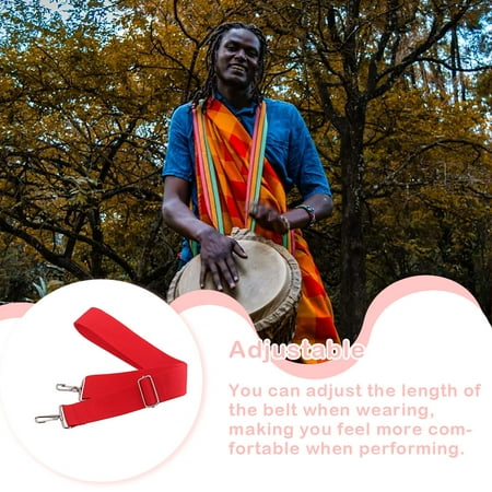 mmirethe Snare Drum Belt Percussion Instrument Marching African Drums ...