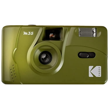 Kodak M35 35mm Film Camera (Flame Scarlet) - Focus Free, Reusable ...