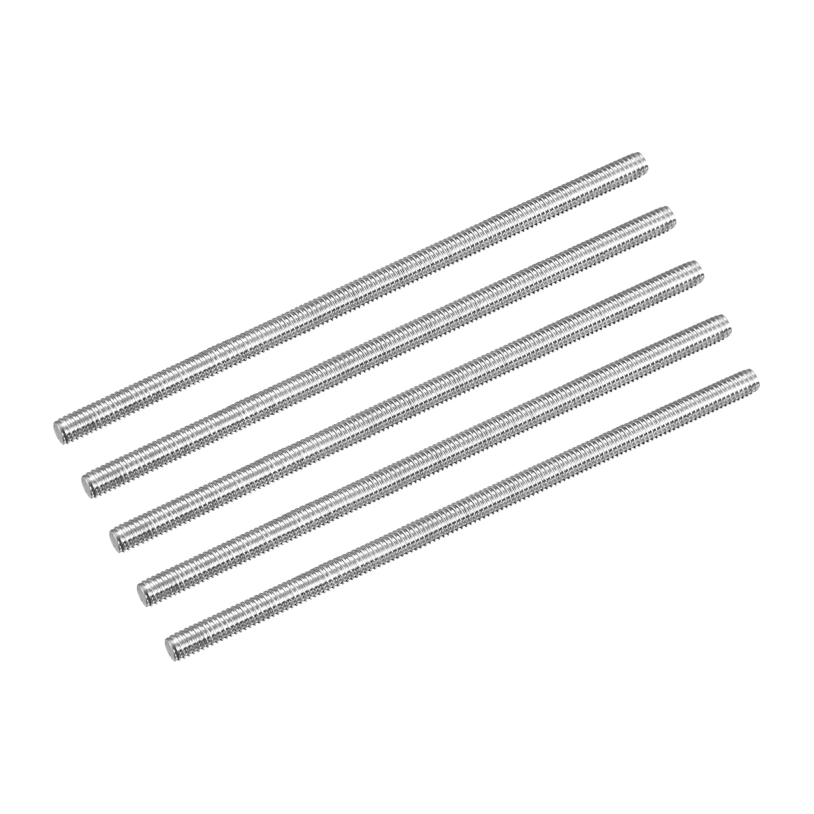 Uxcell Fully Threaded Rod M4 x 90mm 0.7mm Thread Pitch 304 Stainless ...