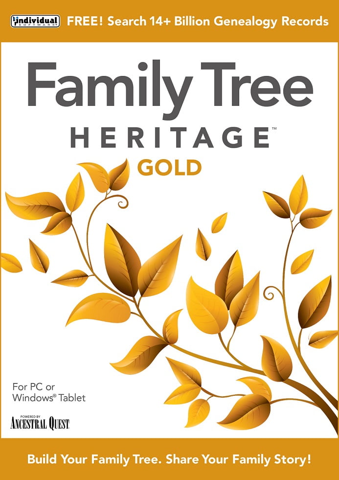 Family Tree Heritage Gold 16 - Windows [Digital Download] - Walmart.com