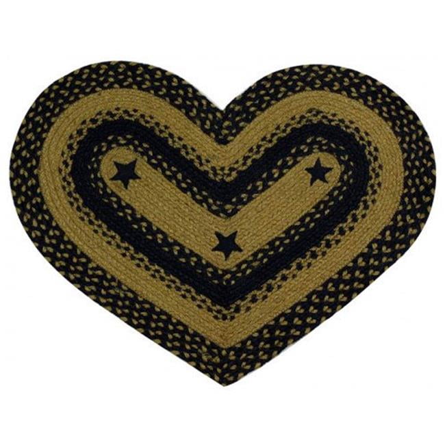 Braided Heart Rug - Walmart.com