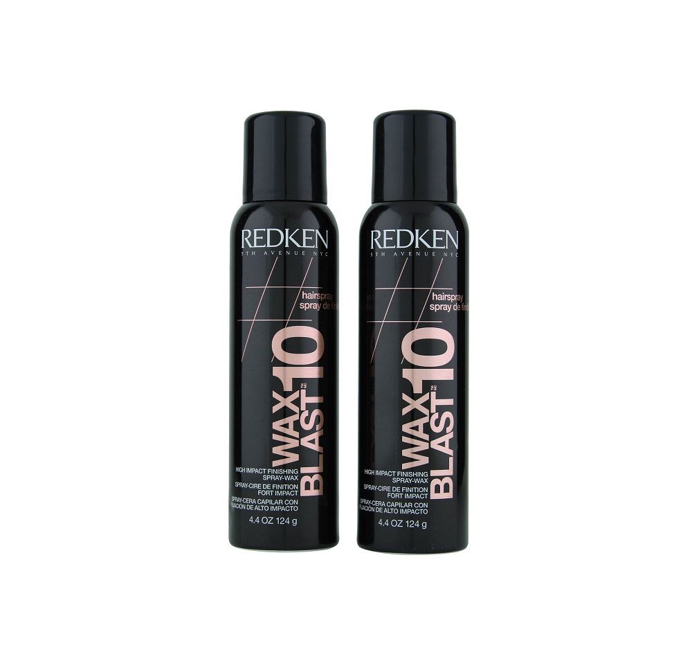 2 Packs Redken Wax Blast 10 High Impact Finishing Hair Spray 4.4 oz ...