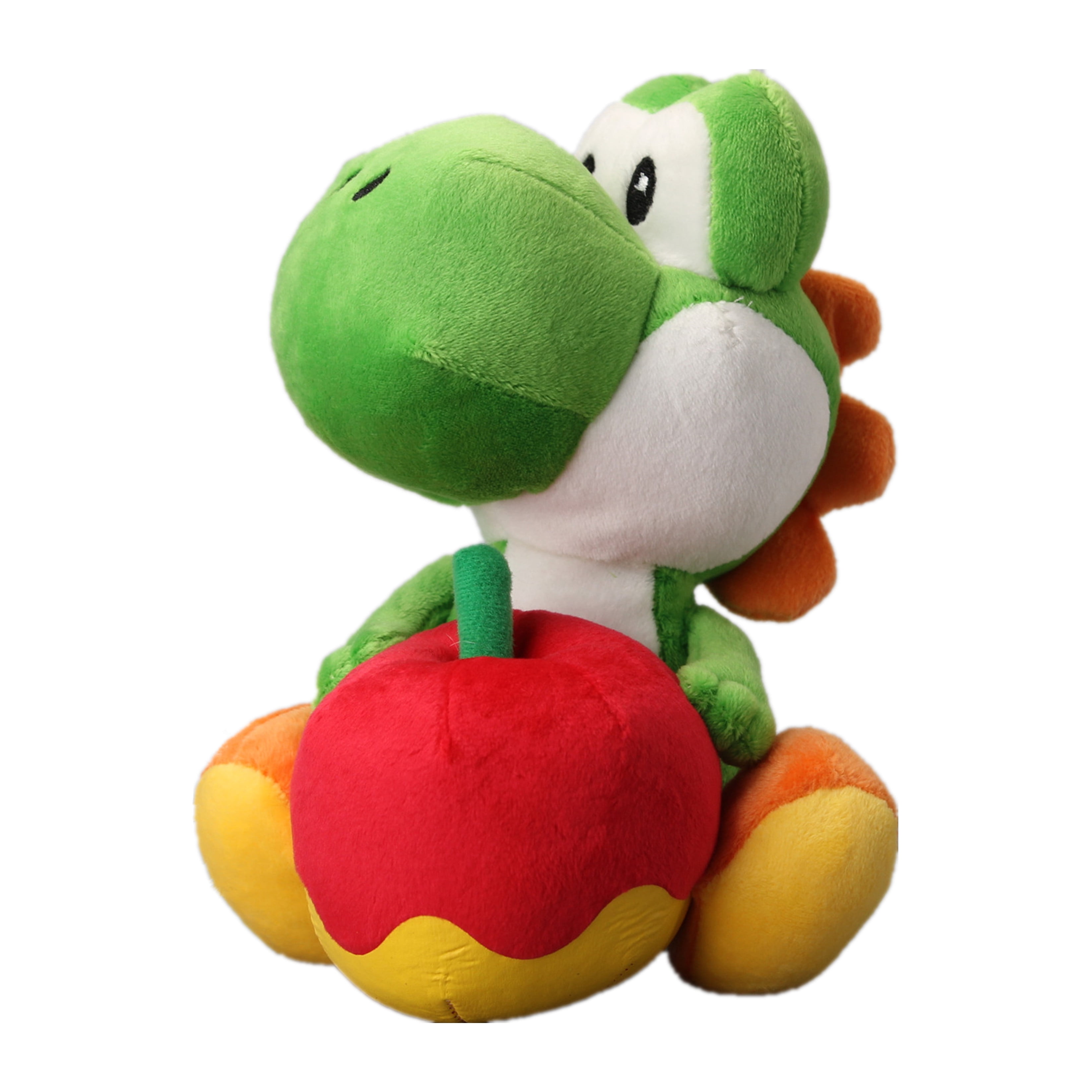 uiuoutoy Super Mario Yoshi with Apple Plush Toy Stuffed Doll 7 ...