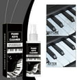100ml Instrument Care Polishing Spray, Piano Keyboard Cleaning Kit ...