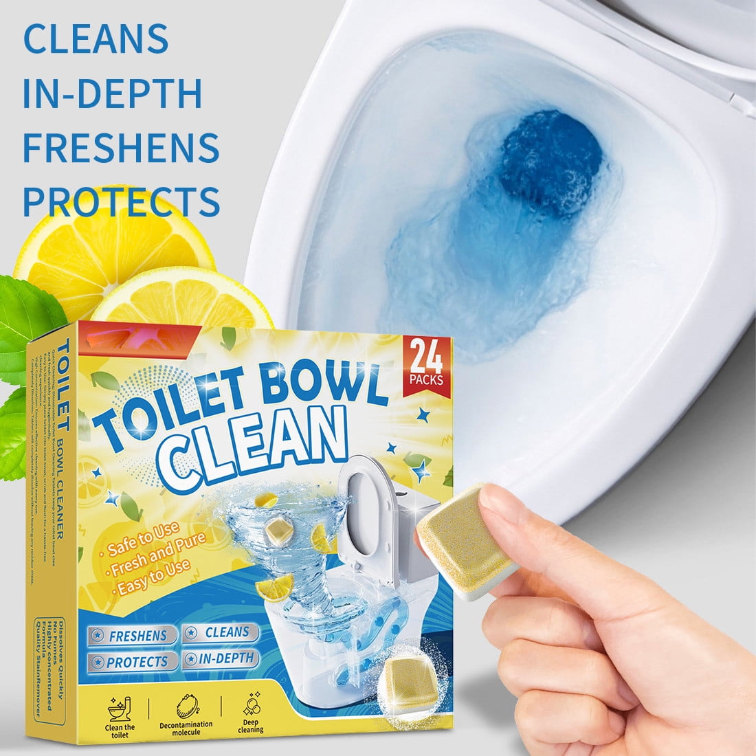 Click here for Blaxill Toilet Bowl Cleaner Tablets Effervescent F... prices