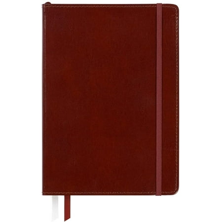 C.R. Gibson Brown Professional Leather Journal Notebook, 6'' W x 8.5 ...
