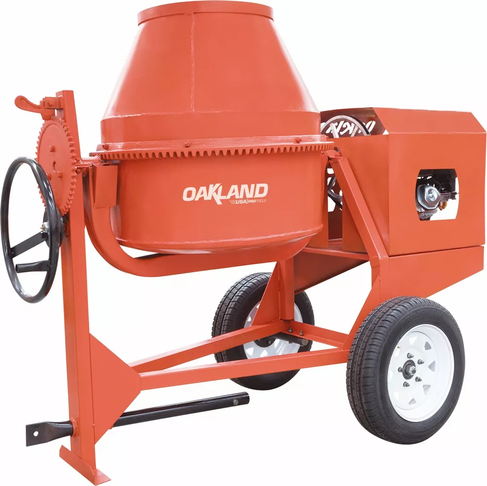 Revolvedora de Concreto a Gasolina OAKLAND 13 Hp Capacidad 355 Litros ...