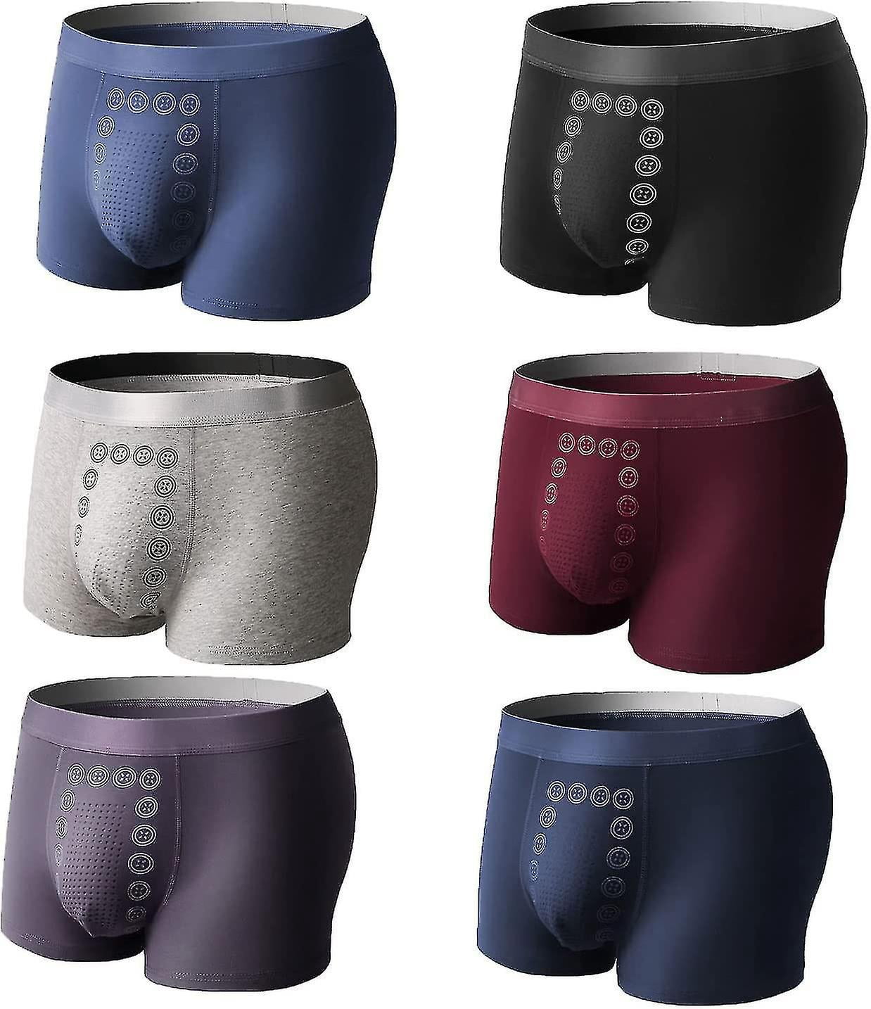 6 uds Eft Energy Field Therapy ropa interior para hombres, ropa ...