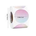 Cadancy 500 Pieces Color Gradient Dot Stickers, Assorted Pastel Labels ...