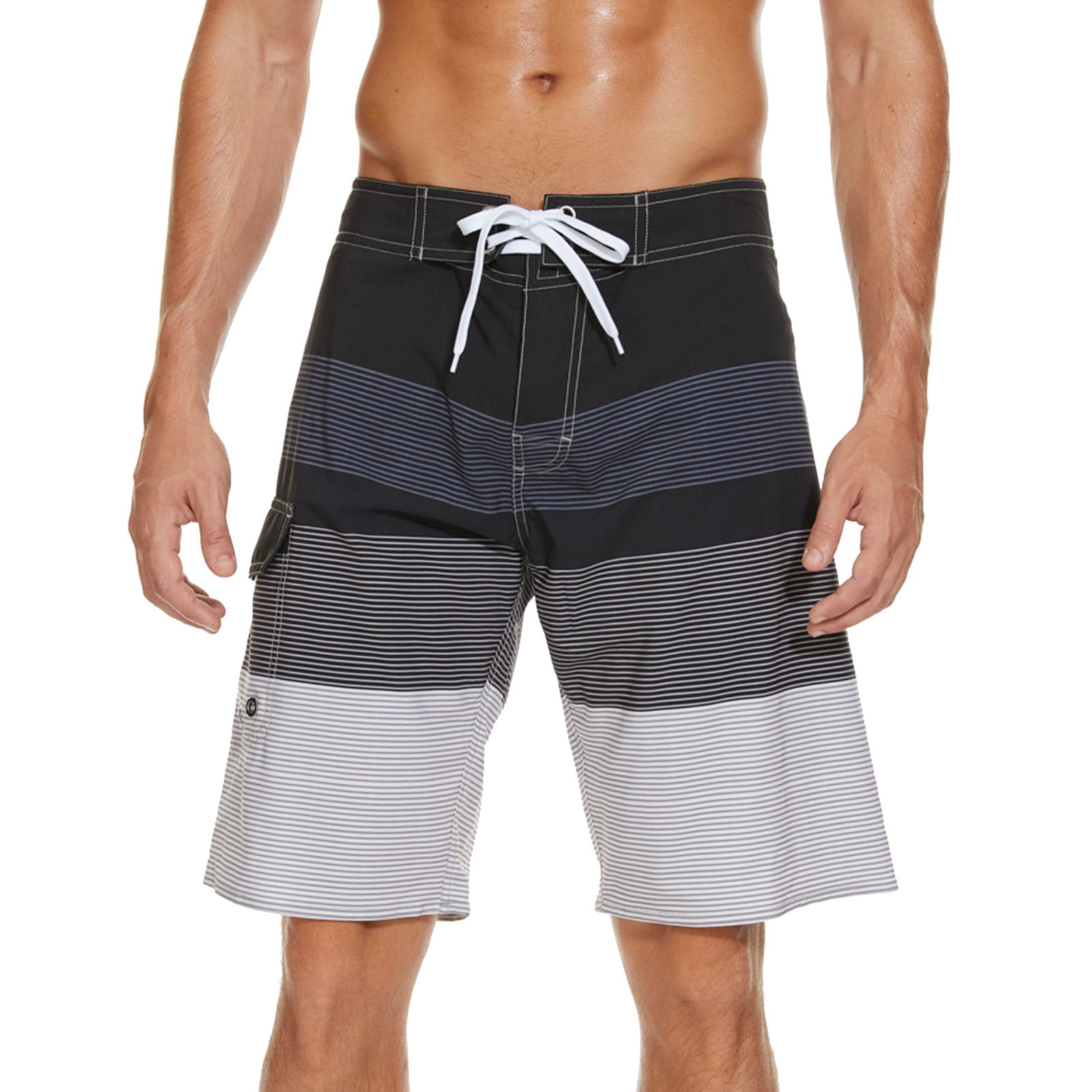 Mens Swim Trunks With Compression Liner Spring And Summer Leisure Suit