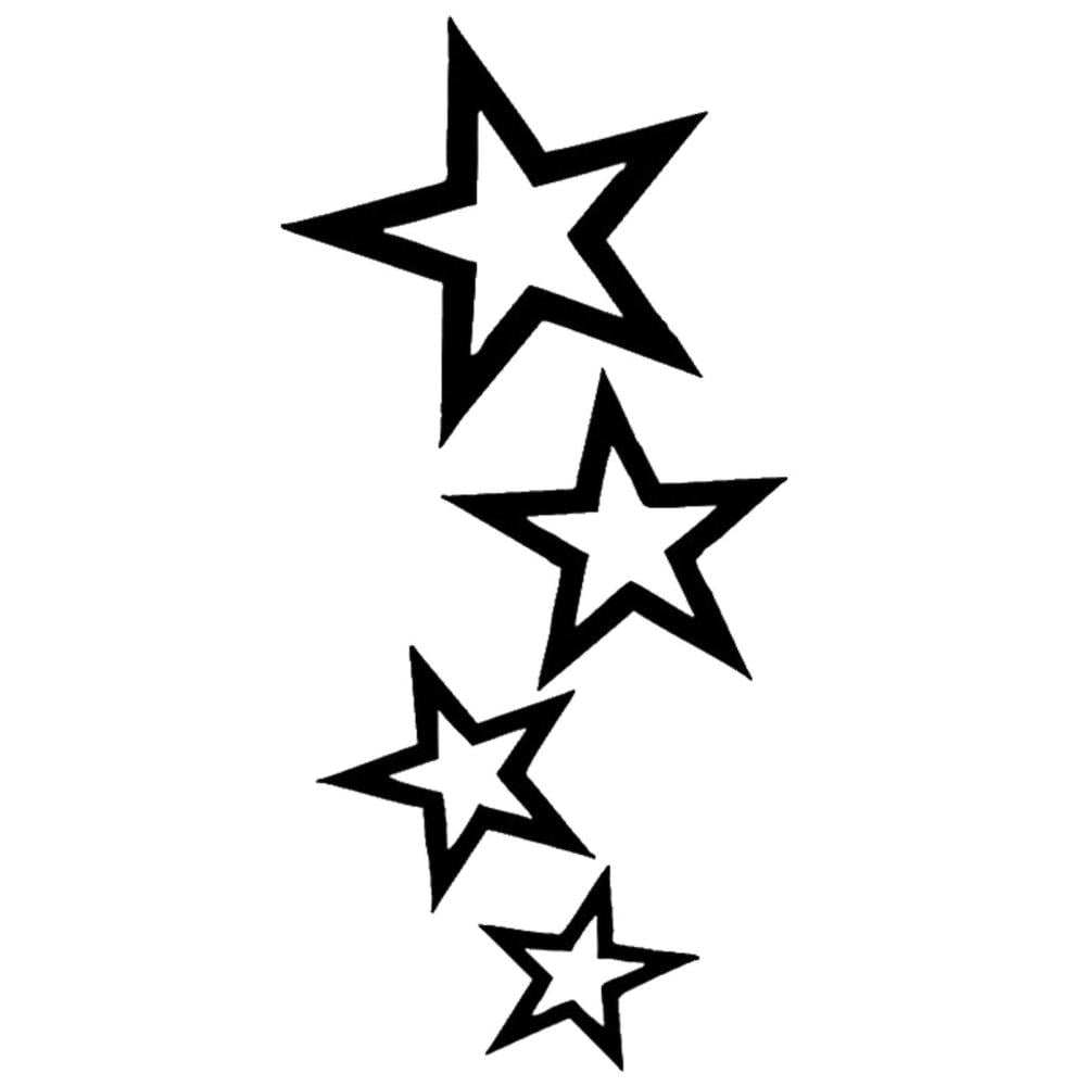 Reflective Car Decal | Pentagram Decal Sticker | Automotive Accessories ...