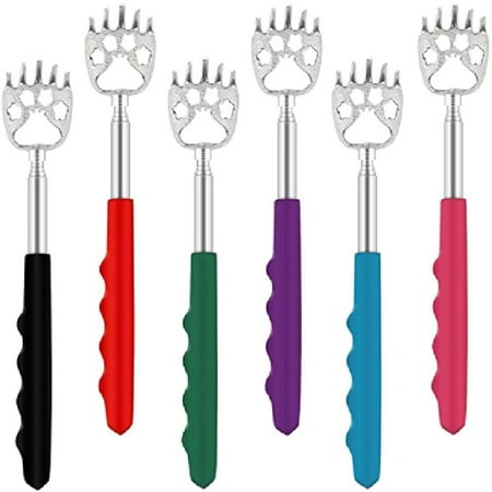 Casewin Telescoping Back Scratcher, 6 Pack Portable Extendable ...