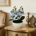 Artificial Phalaenopsis Orchid Potted Plants, Realistic Fake Orchid ...