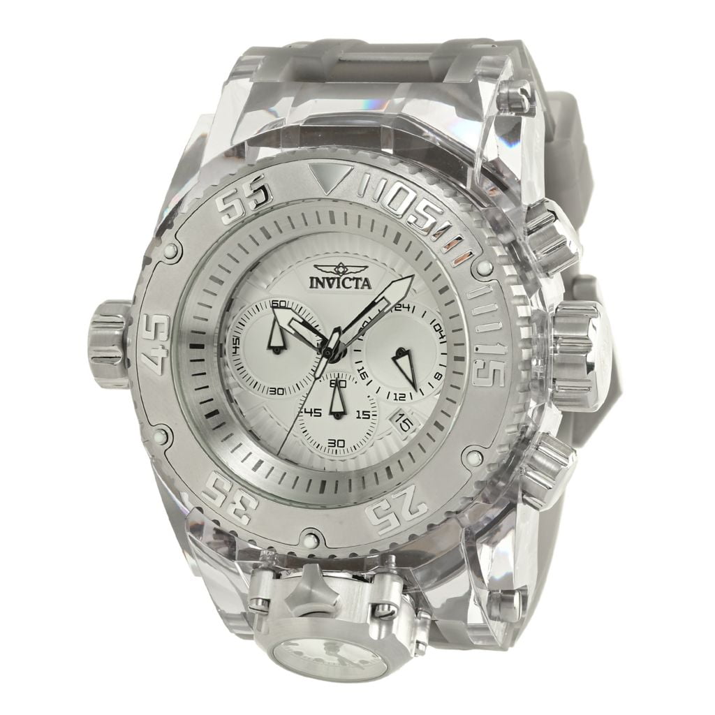 Invicta Reserve Magnum Anatomic Shutter 52mm Quartz Chrono Men's Watch ...