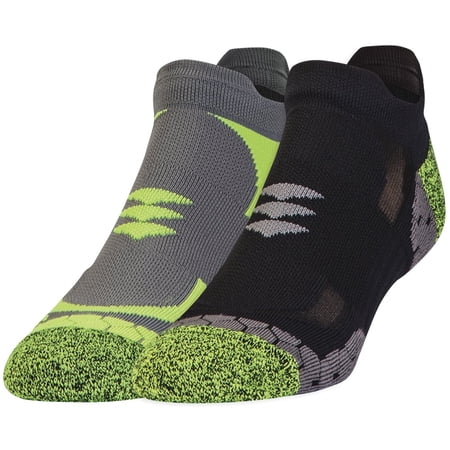 PowerSox mens Apexpro Double Tab No Show Socks, 3 Pairs | Walmart Canada
