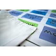 Jump to Conclusions Mat Office Space 40 x 24 in. White Vinyl Heavy Duty ...