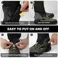 Waterproof Gators for Hiking Boots and Shoes Lightweight Adjustable Leg ...