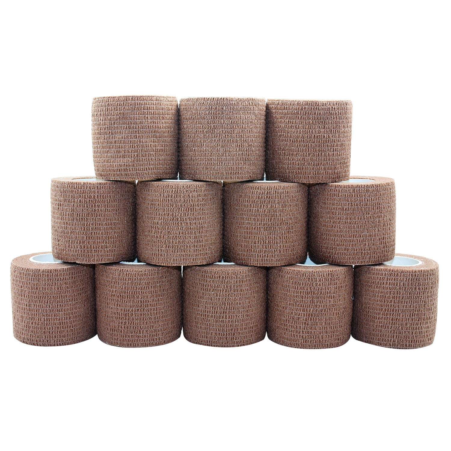 COMOmed 12 Pack,Self Adherent Cohesive Wrap Bandages 2" x 5 yd Cohesive ...