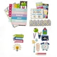 Pen+Gear Paper Bulletin Board & Calendar Set, 117 Pieces Included ...