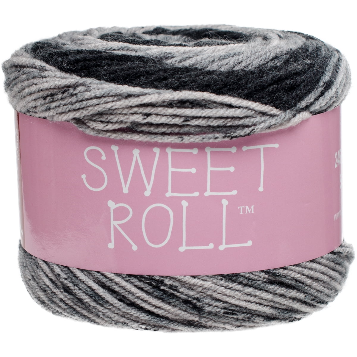 Premier Yarns Sweet Roll Yarn-Black Pepper Swirl - Walmart.com