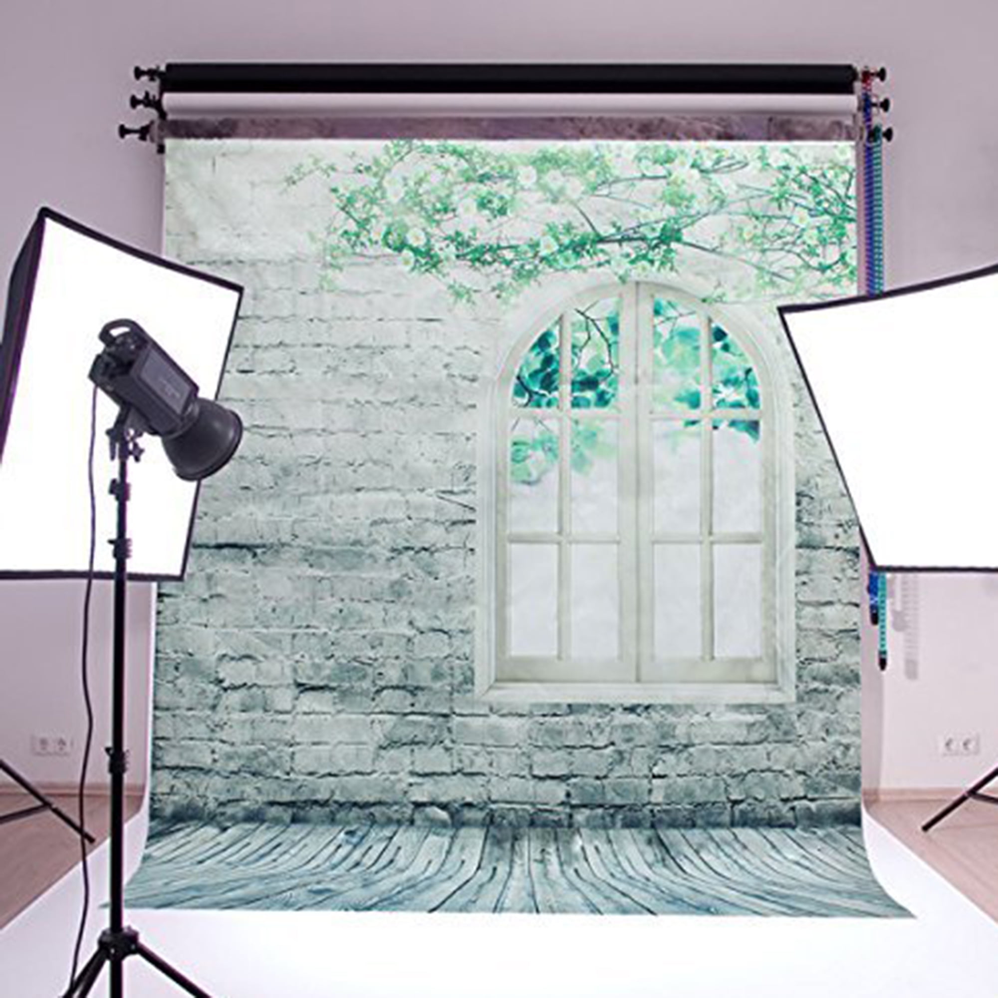 SHCKE Wood Board Photography Backdrop Wooden Wall Photo Backdrops Photo ...