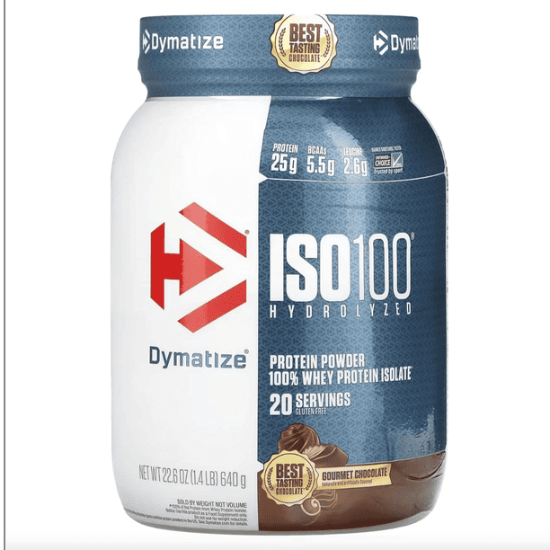 DYMATIZE ISO 100 1.4 LBS 20 SER CHOCOLATE GOURMET | Walmart en línea