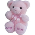 Aurora World - 10" Snuggle Cuddle Pink Teddy Bear Plush Toy - Medium ...