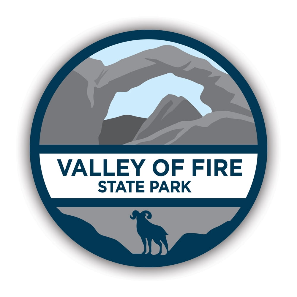 Valley of Fire State Park Sticker Decal - Self Adhesive Vinyl ...