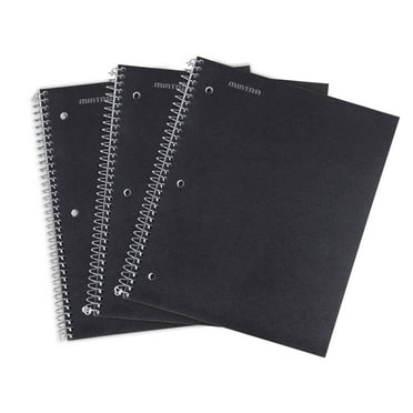 Spiral Durable Notebooks, 3 Pack (1 Subject, Wide Ruled) - Walmart.com