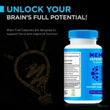 NutraVibe Memo Defender Brain and Memory Pills for Focus Cognitive ...